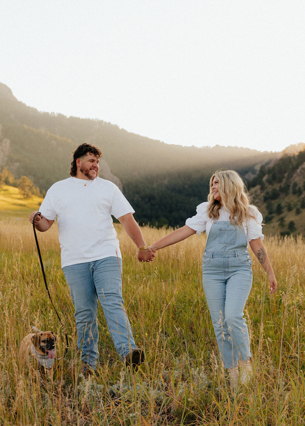Retro Lost Gulch Overlook Engagement Photos in Boulder, Colorado - Mrs ...